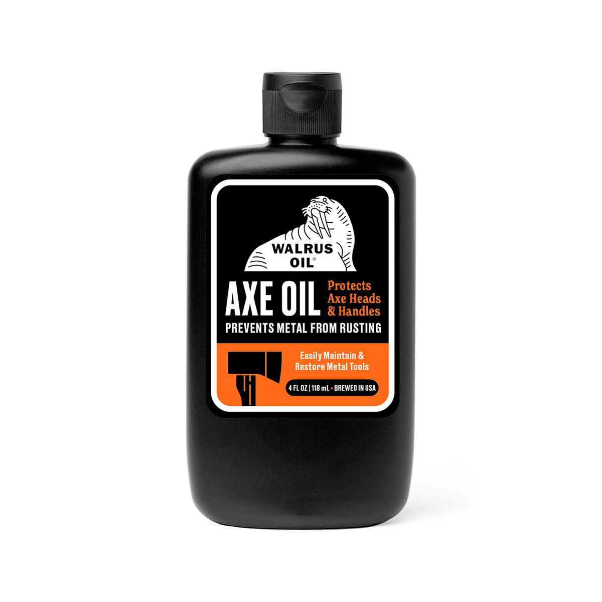 Axe Oil - Prevents Rust on Axes and Tools - Walrus Oil