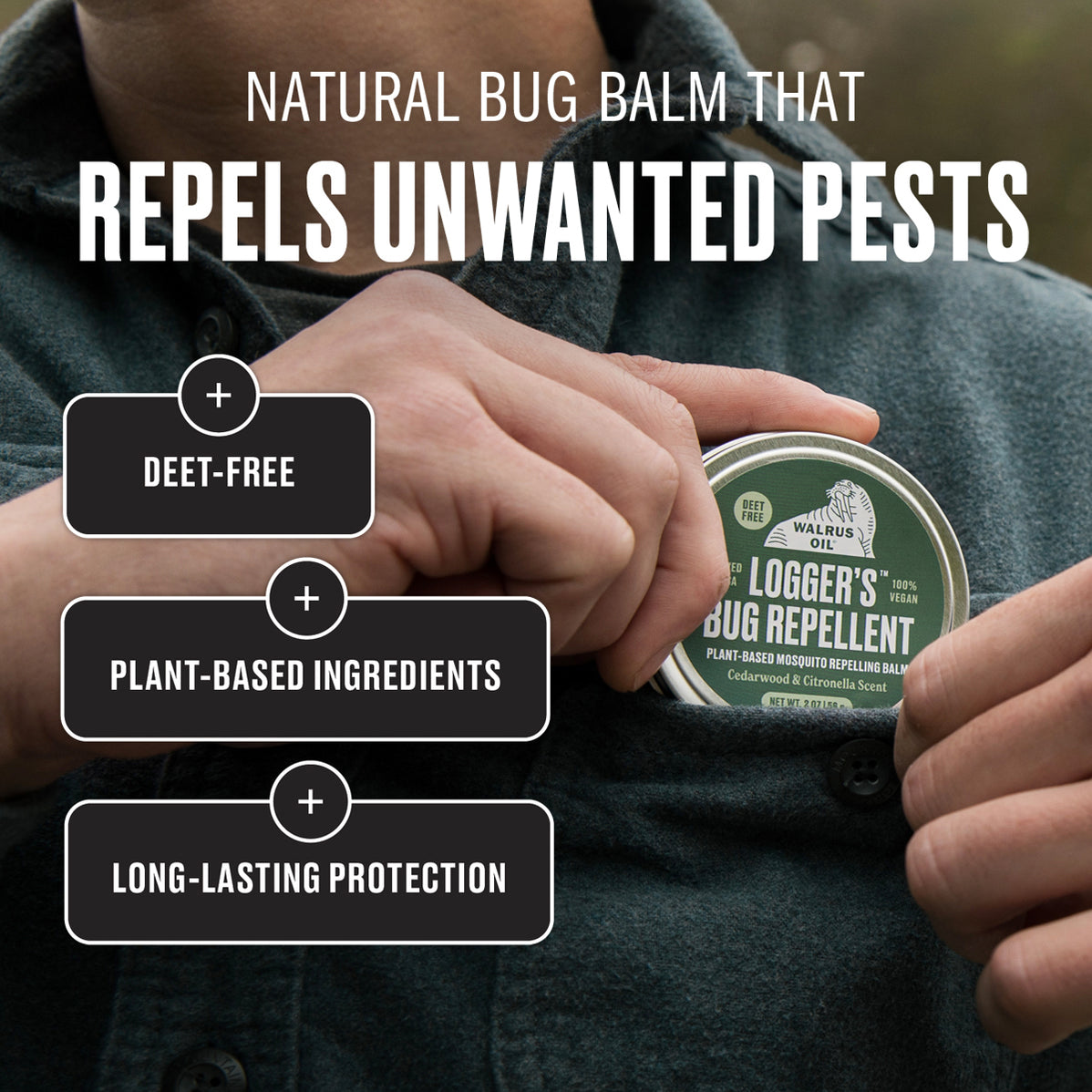Logger's Bug Repellent– Walrus Oil