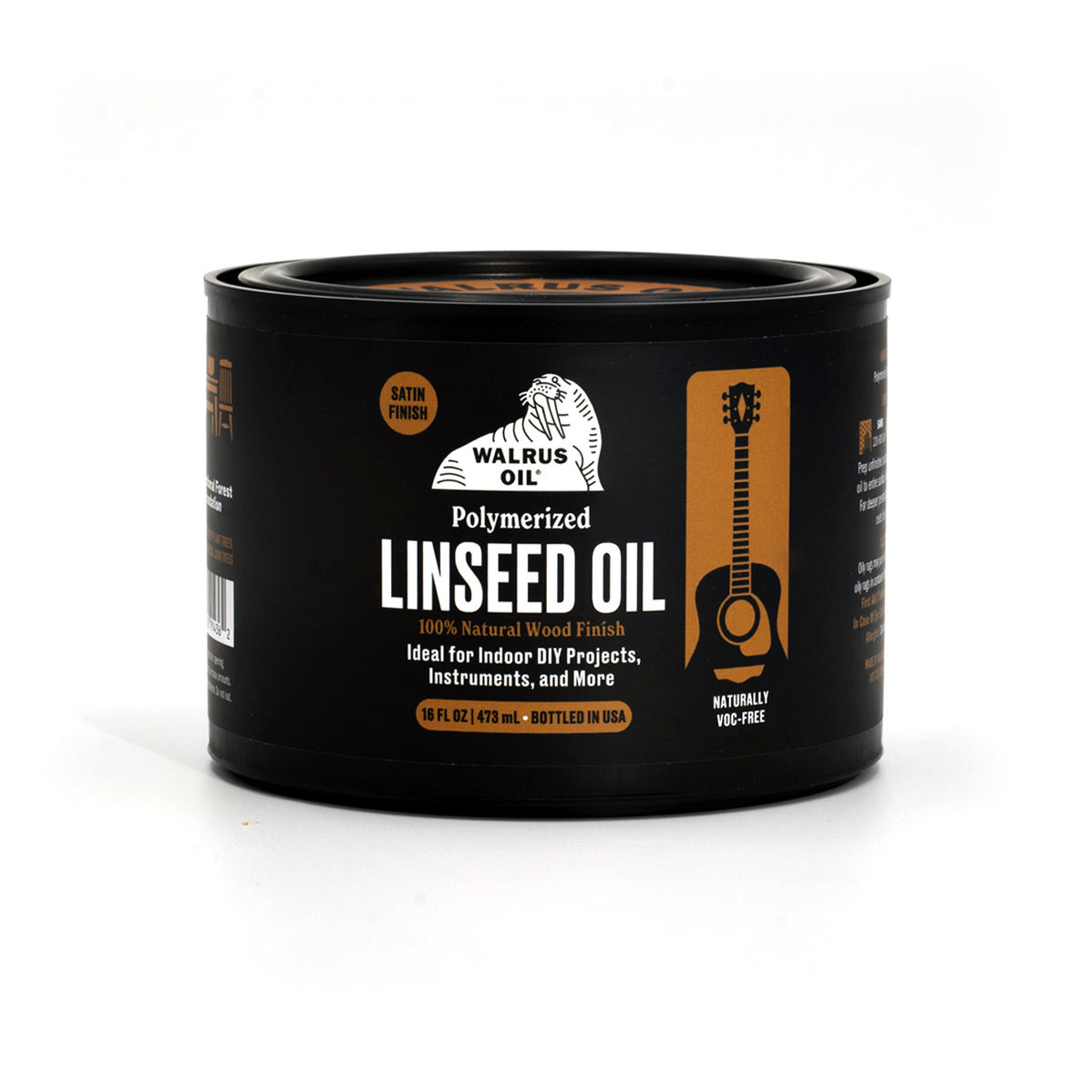 Polymerized Linseed Oil - All Natural, VOC-Free Wood Finish– Walrus Oil