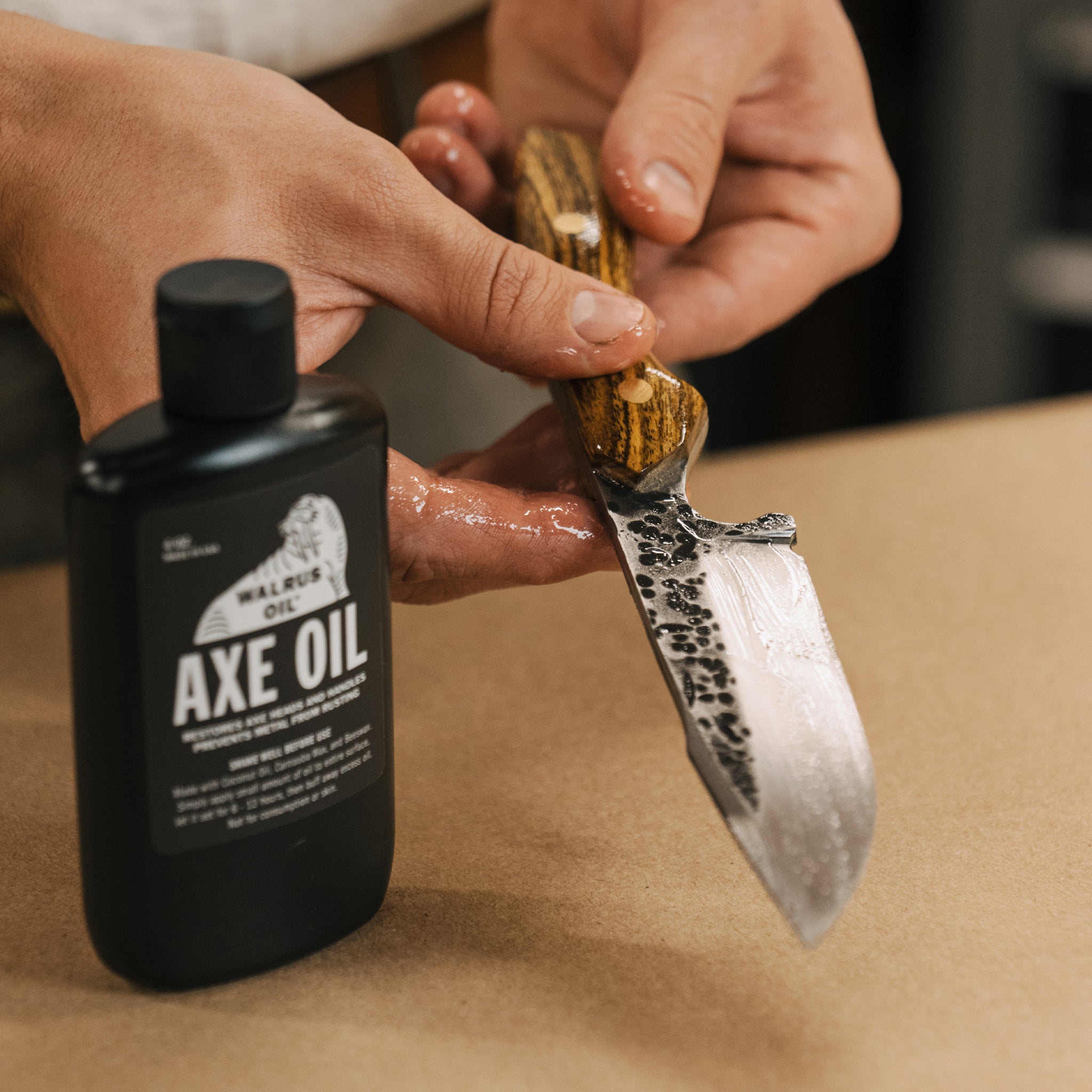 Axe Oil - Axe and Tool Protection– Walrus Oil